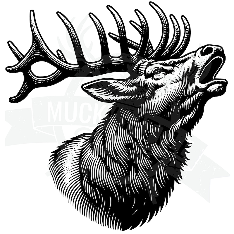 Elk Template - Etsy