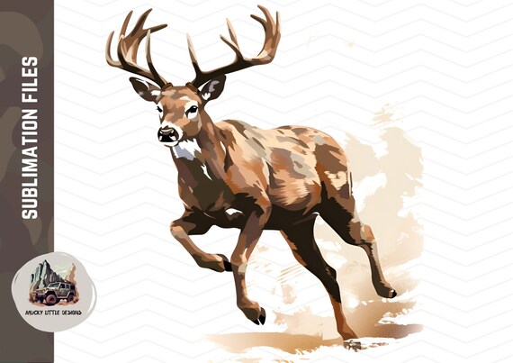 Running Deer Png