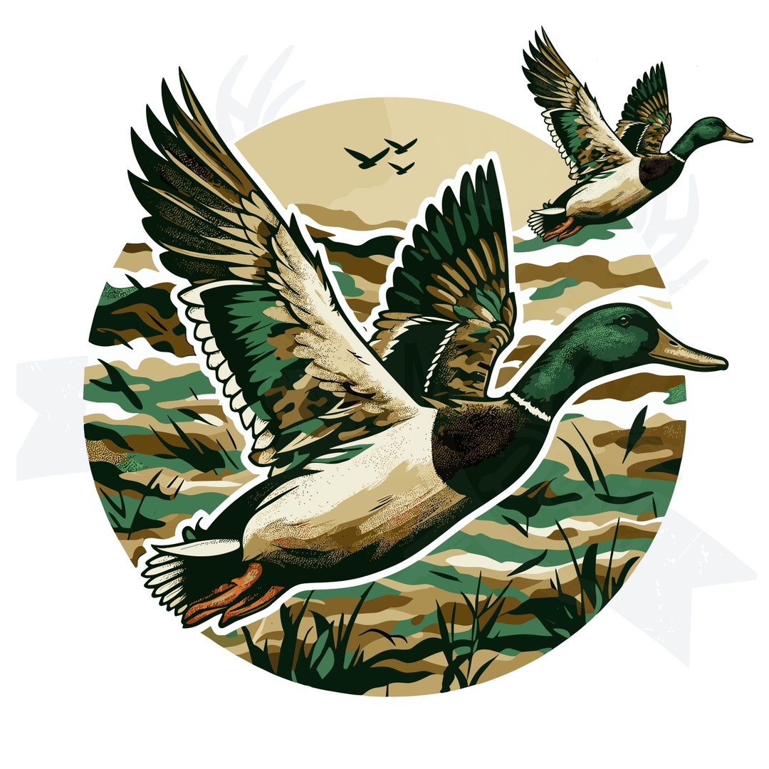 Camo Duck Png | Duck Hunting Png | Duck Hunting Sublimation | Duck Hunt ...