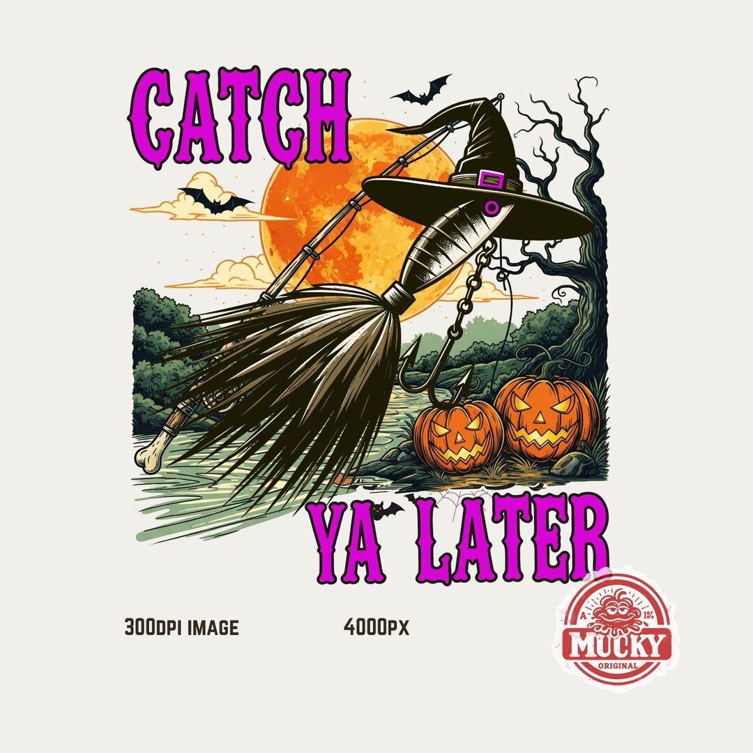 Fishing Halloween Png, Catch Ya Later Png, Boys Halloween, Halloween ...