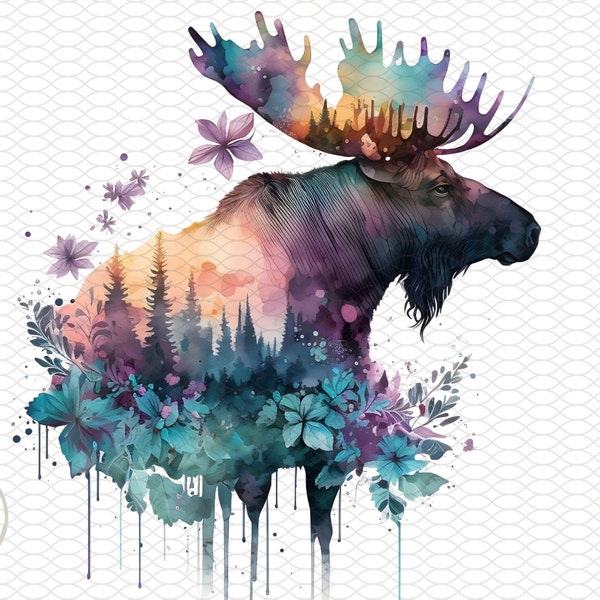 Moose Hunting - Etsy