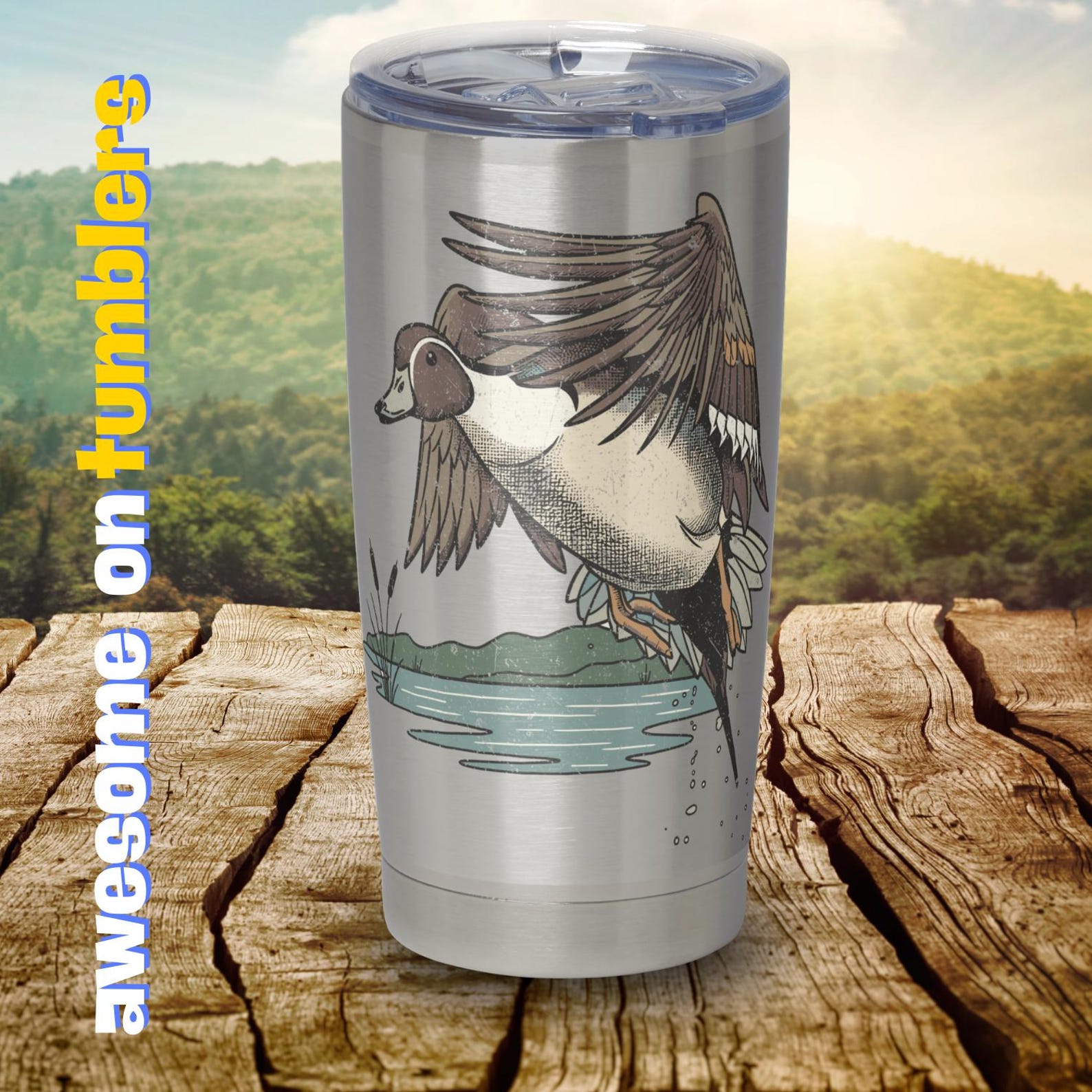 Pintail Duck PNG: Hunting Sublimation Print (digital Download, 4000px ...