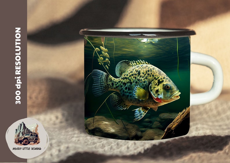 Crappie Fishing Sublimation Tumbler Design Download Crappie - Etsy