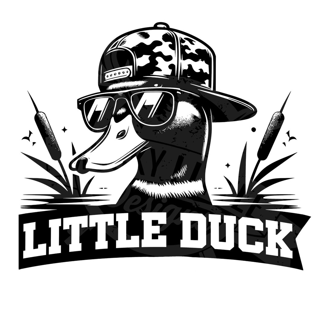 Patito svg / Pato al revés gorra Svg / Caza de patos Svg / Pato de ...