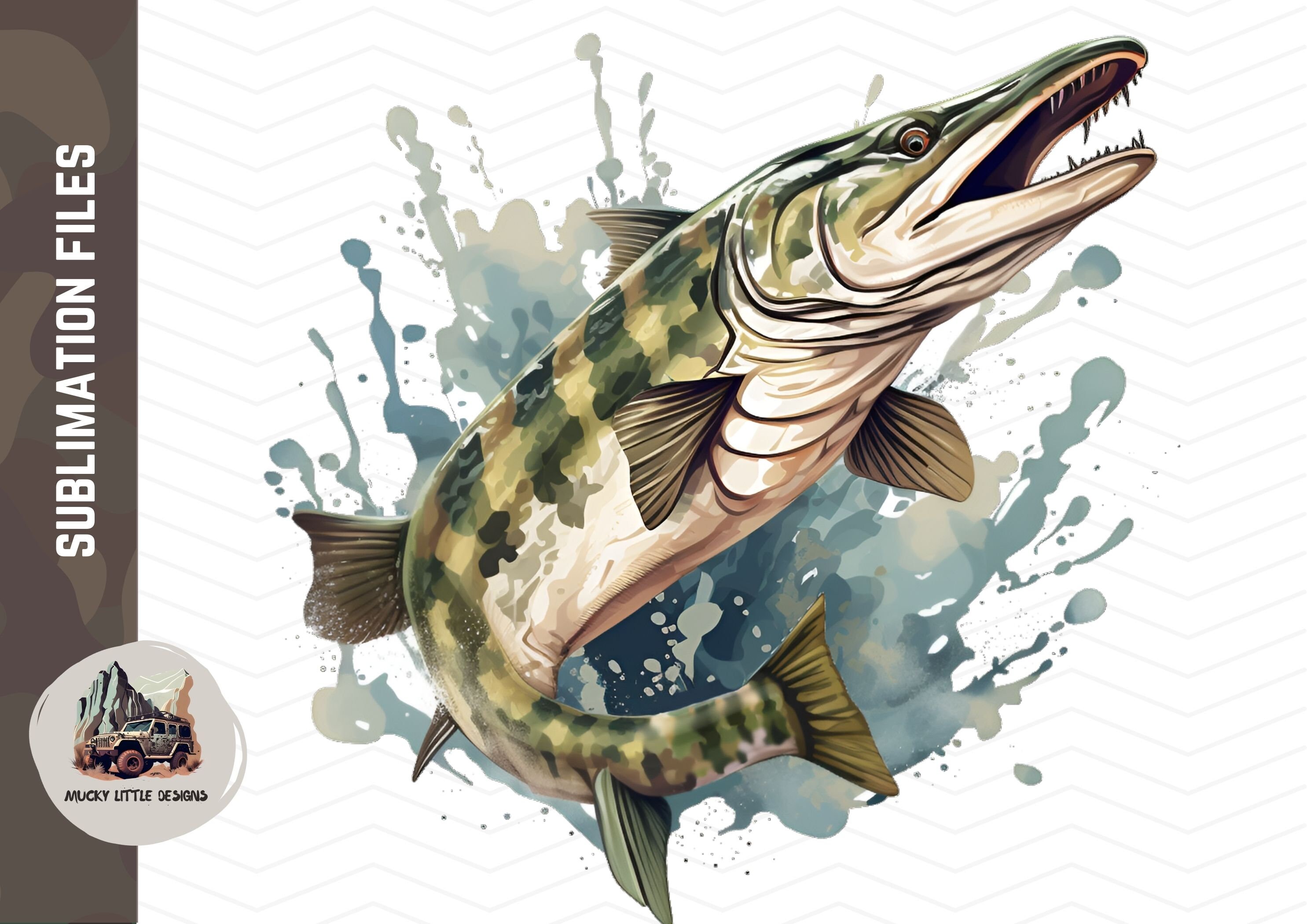 Musky Png Muskie Png Muskie Usa Flag Png Muskie Fishing - Etsy UK