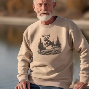 Jumping Whitetail Deer SVG: Buck Hunting Design (digital Download) - Etsy