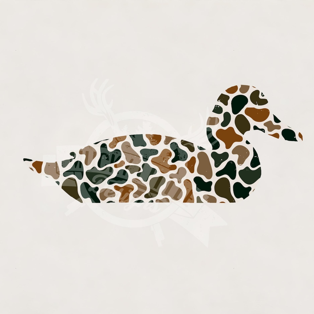 Camo Mallard Duck PNG: Hunting Sublimation Design (digital Download) - Etsy