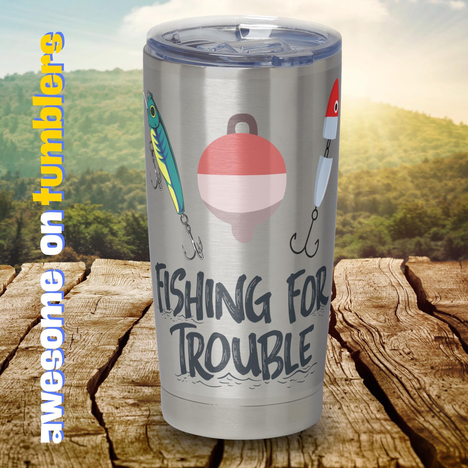 Fishing for Trouble PNG: Boys Fishing Sublimation (digital Download) - Etsy