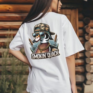 Smokin Quack PNG | Youth Hunting Png | Wood Duck Sublimation | Wood ...
