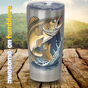 Walleye Png | Jumping Walleye Fishing Sublimation Design Transparent ...