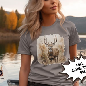 10 Point Buck PNG: Deer Sublimation Design (digital Download) - Etsy