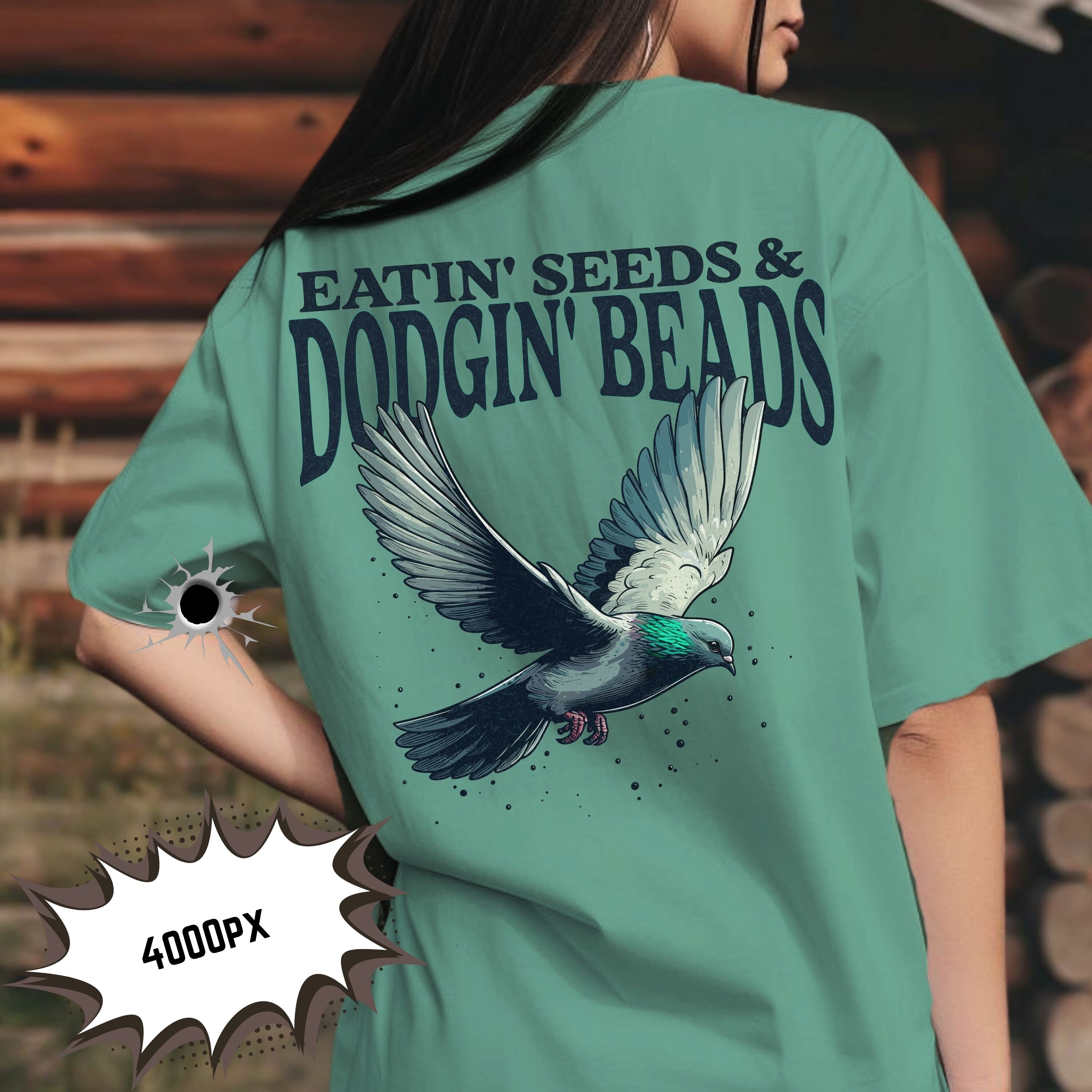 Dove Hunting Shirt Design: Vintage Sublimation PNG (digital Print) - Etsy