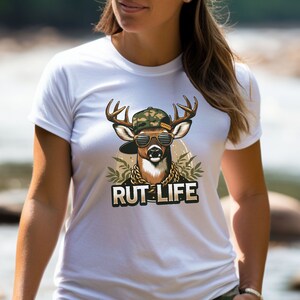 Deer Hunting Design | Rut Life Png Deer Hunting Sublimation Design ...