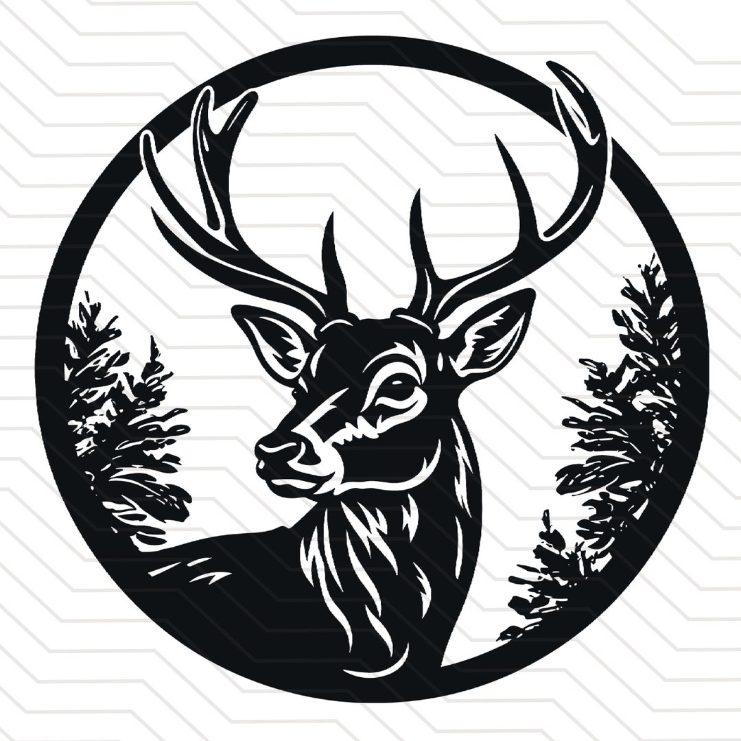 Whitetail Deer Svg Buck and Doe Svg Buck Hunt Svg | Buck Svg Deer ...