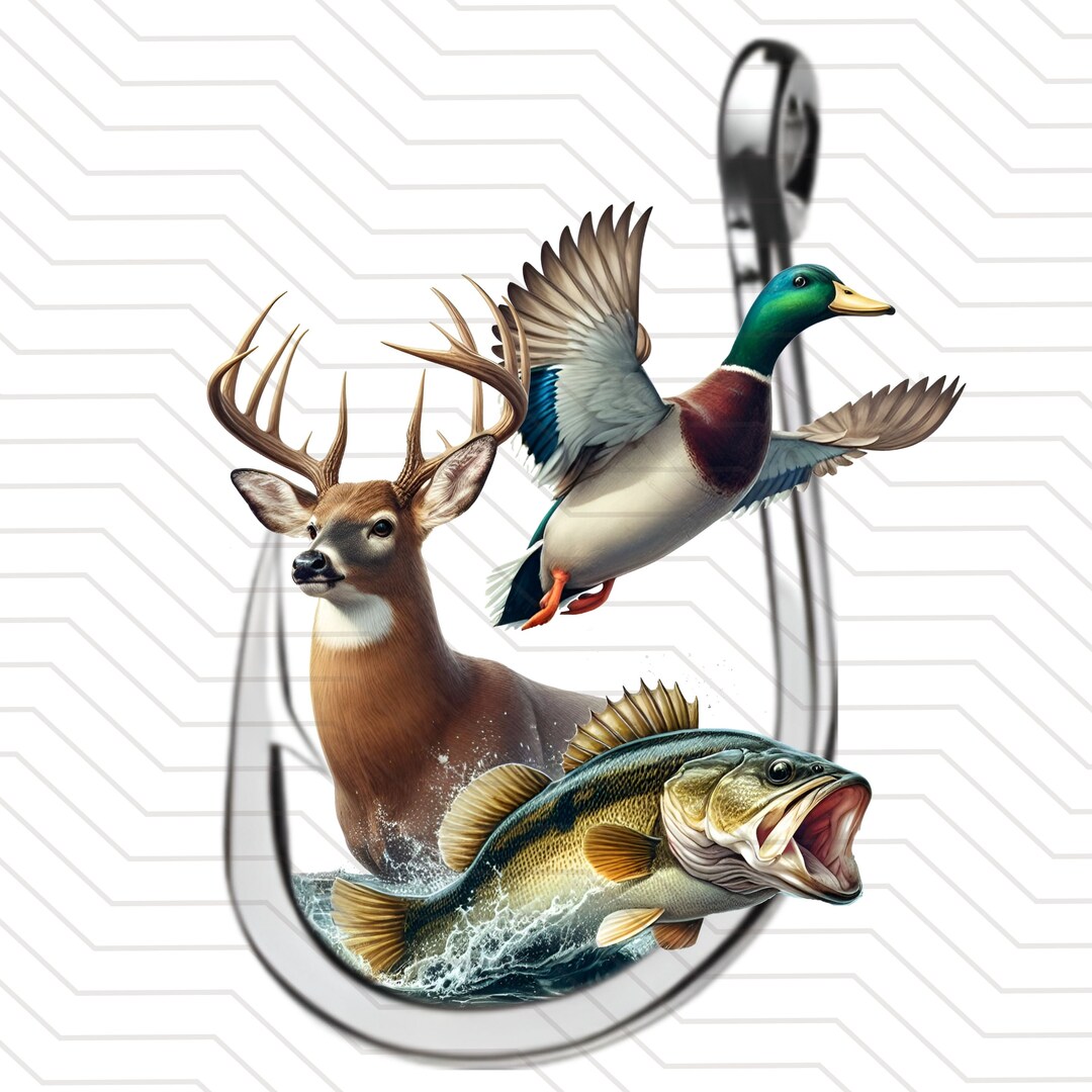 Bass Fishing Hook PNG: Hunting Sublimation Design (digital Download) - Etsy