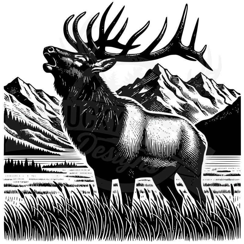 Elk Decal - Etsy