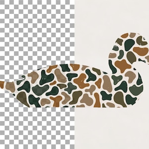 Camo Mallard Duck Png Duck Hunting Png | Duck Hunting Sublimation Duck ...