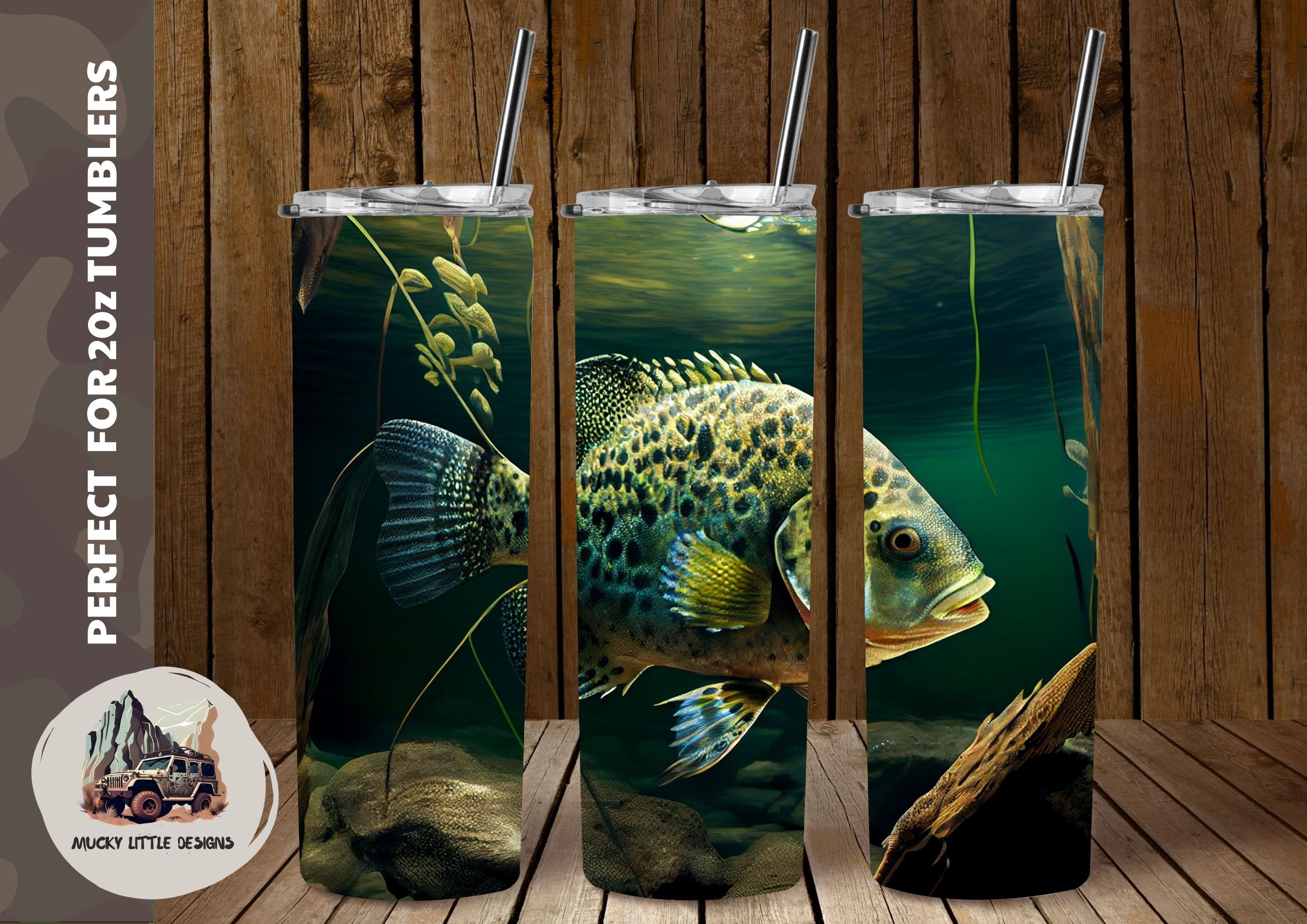 Crappie Fishing Sublimation Tumbler Design Download Crappie - Etsy