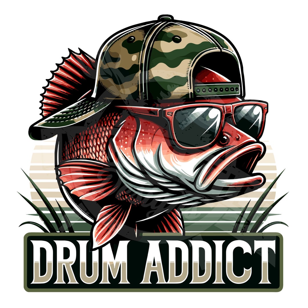 Red Drum Addict Png | Funny Redfish Png Red Fish Png Redfish ...
