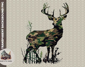 Deer Hunting, UVDTF, DTF, Sublimation, Digital Design - Etsy