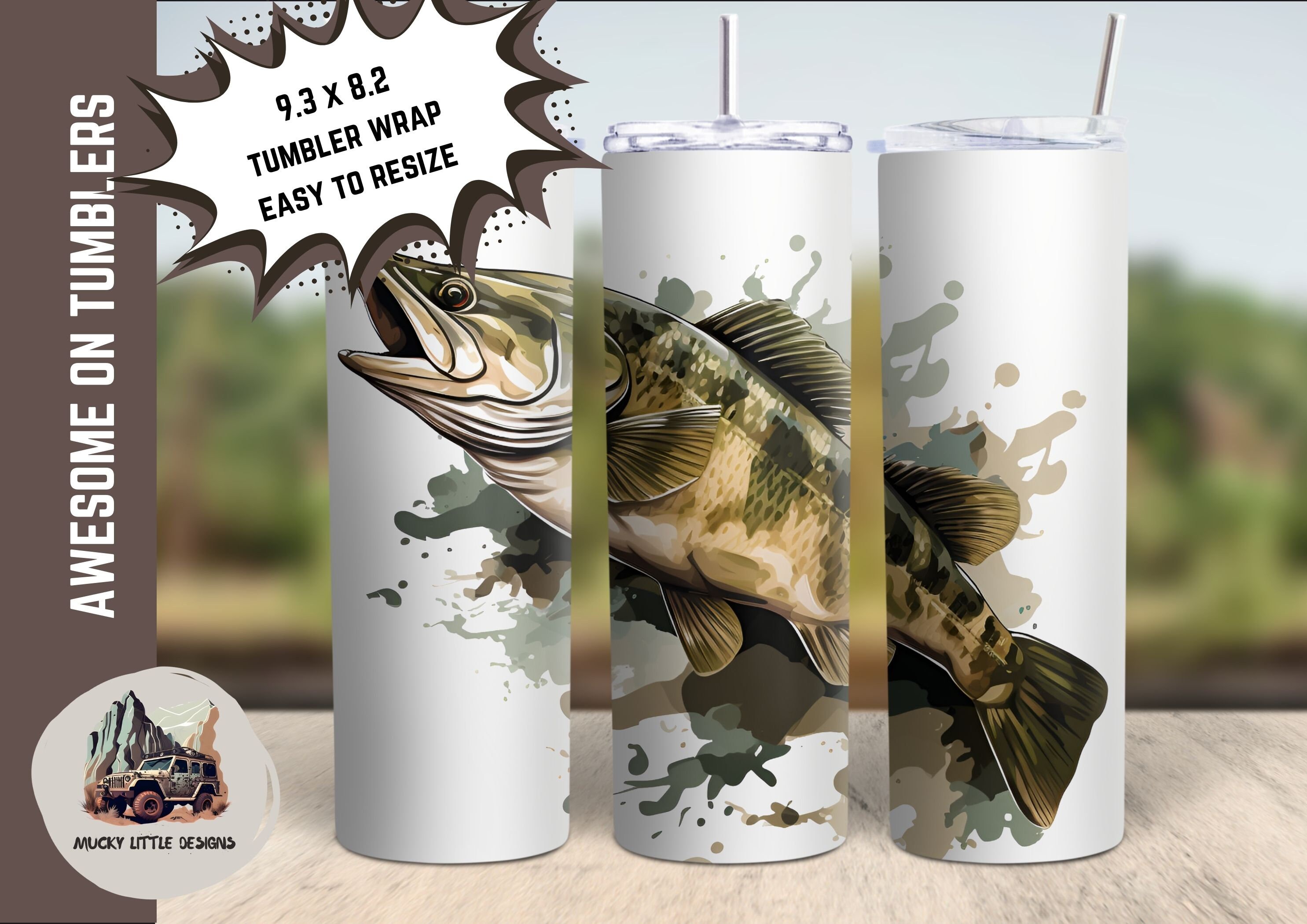 Camo Bass Fish Png Bass Fish Png Bass Fishing Png - Etsy UK