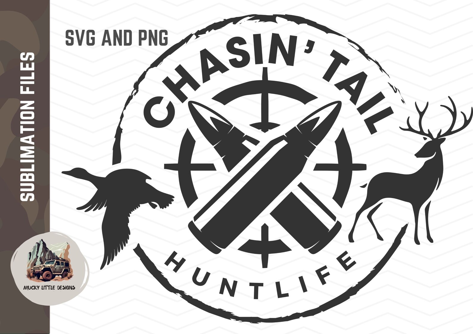 Chase Tail SVG | Chase Tail Png | Chasin' Tail PNG SVG | Hunting ...