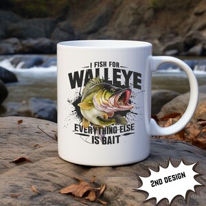 I Fish for Walleye, Everything Else is Bait Png | Fishing Sublimation ...