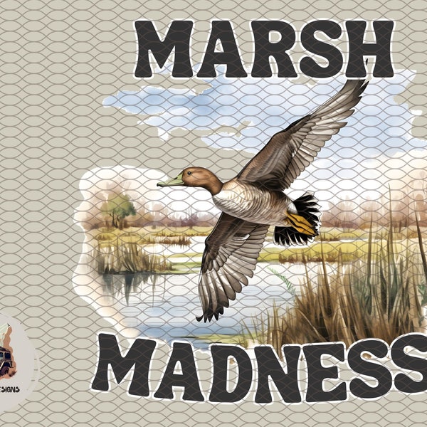 Marsh Duck Svg - Etsy
