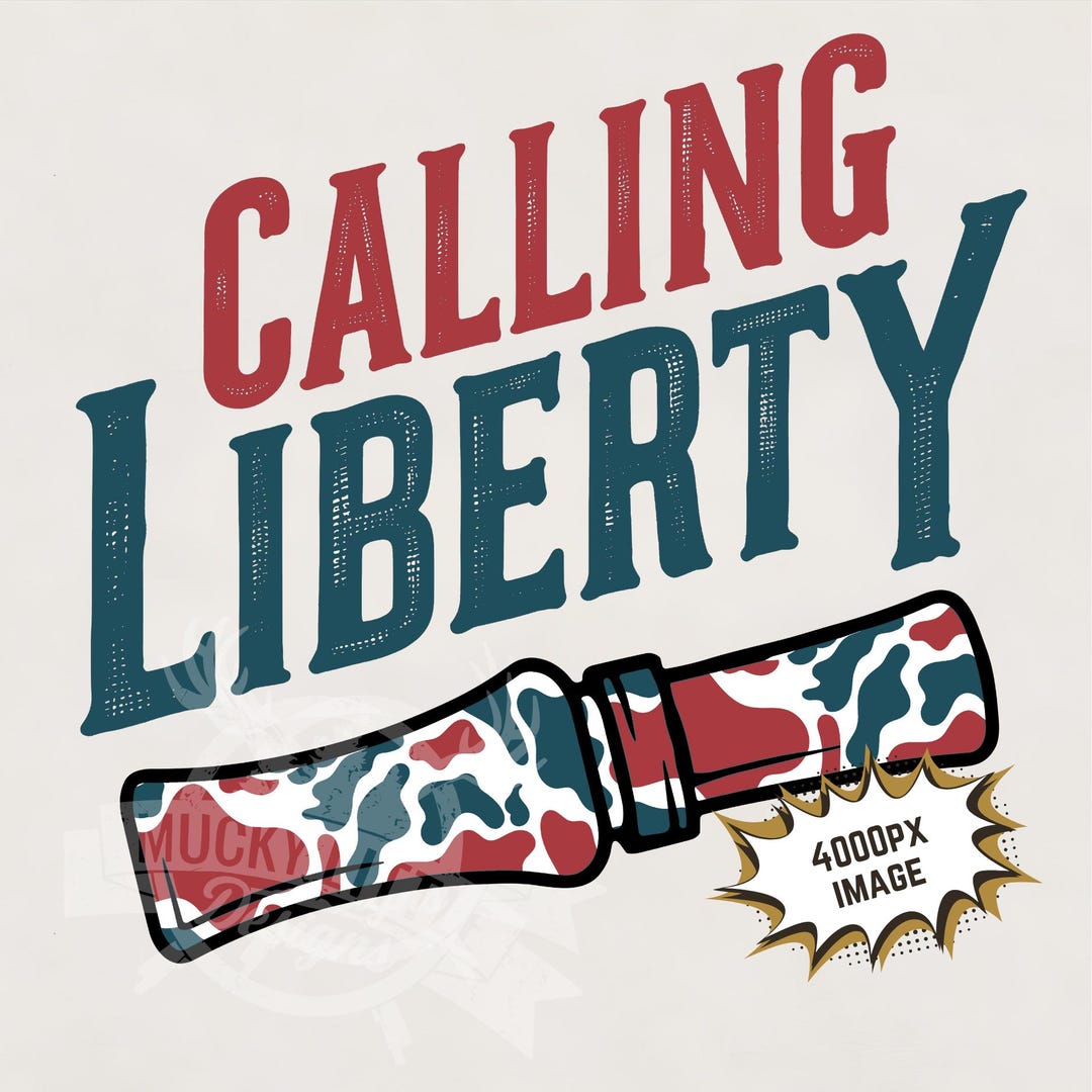 Duck Hunting 4th July Png | Red White & Blue Png Duck Call, Boys ...