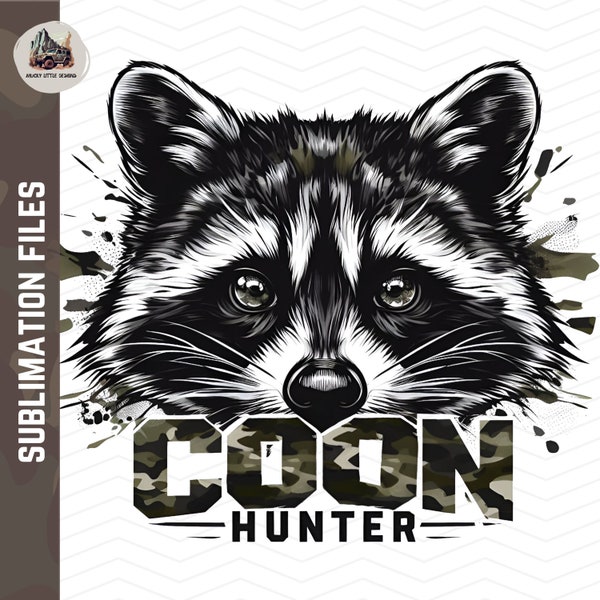 Coon Hunting Svg - Etsy