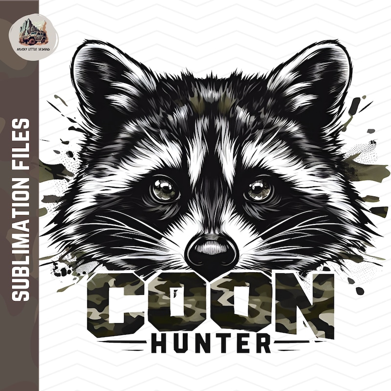 Coon Hunting Svg - Etsy