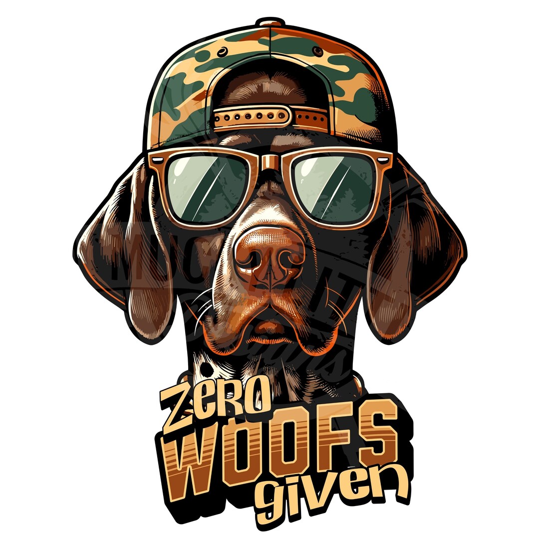 GSP Png Zero Woofs Given Png Funny Duck Hunting Png Sublimation Boys ...