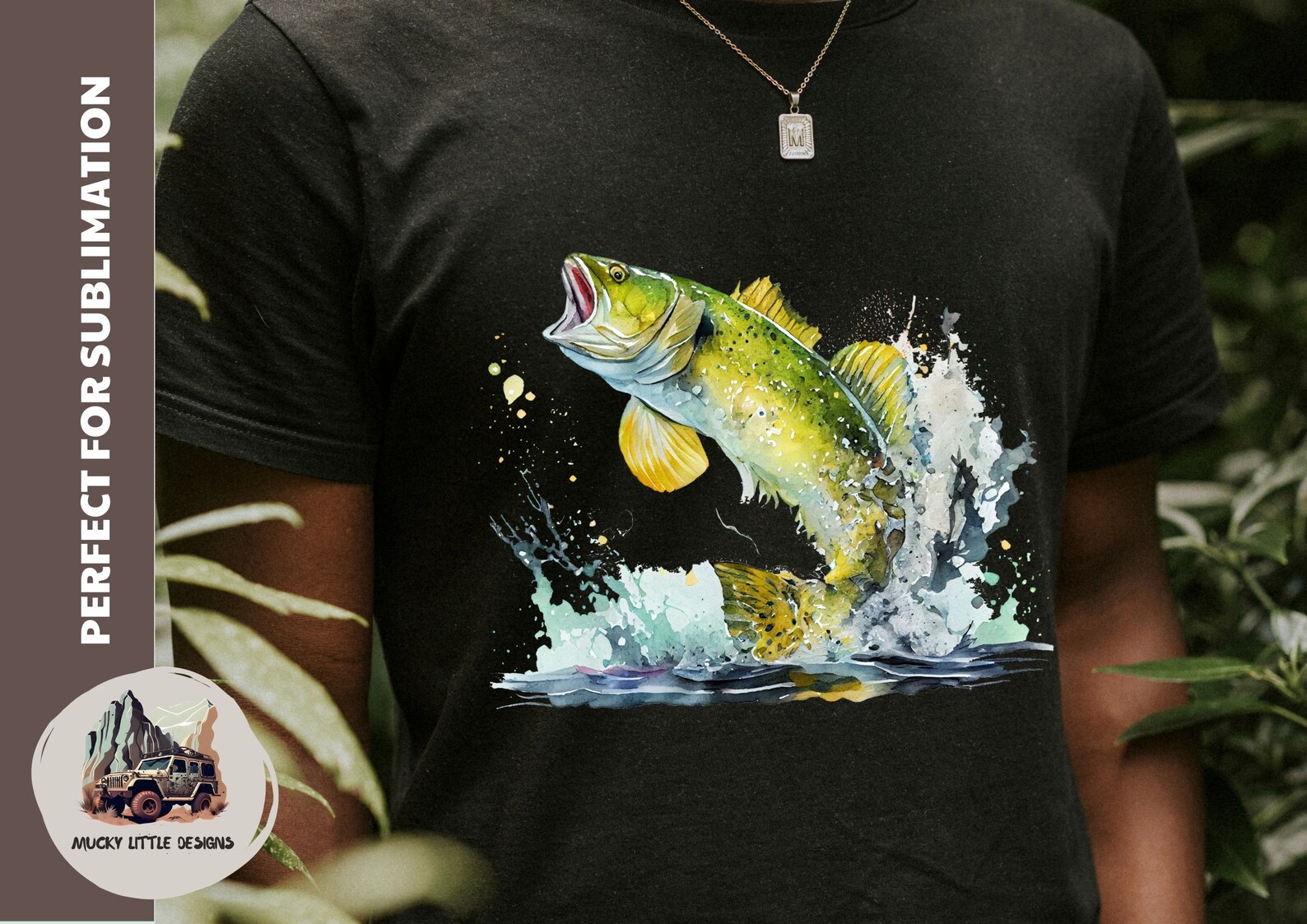 Jumping Murray Cod Png Fishing Png Cod Sublimation Design - Etsy