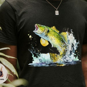 Jumping Murray Cod Png Fishing Png Cod Sublimation Design Transparent ...