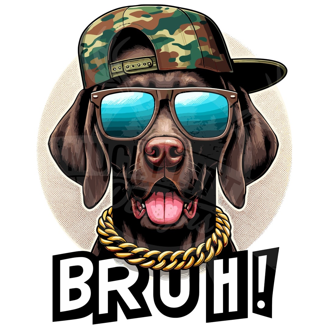 Funny Duck Hunting Dog PNG: GSP Bruh Design (digital Download) - Etsy