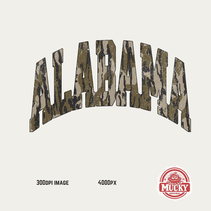 Camo Alabama Duck Png - Etsy