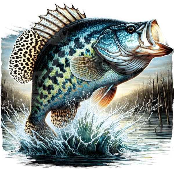 Crappie Svg - Etsy