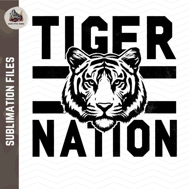 Tiger Font Svg - Etsy