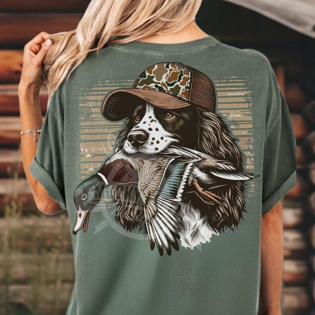 Boykin Spaniel Hunting Dog Png Duck Hunting Sublimation Duck Hunt Png ...