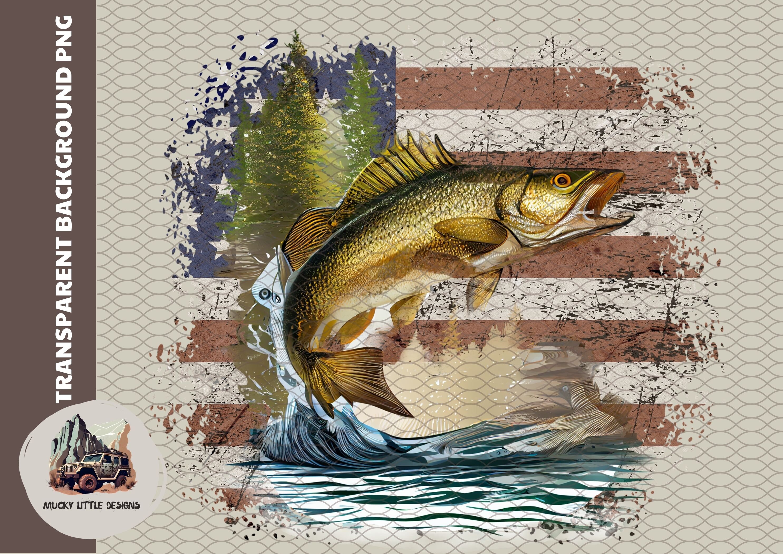 Walleye Wallpaper Background
