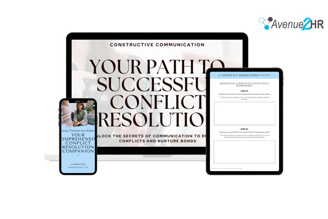 Constructive Communication: Your Path to Successful Conflict - Etsy