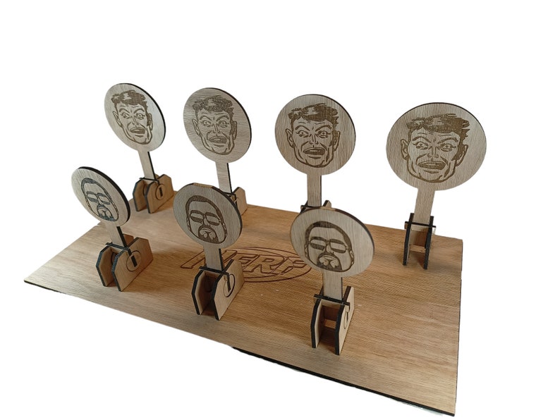 Laser Cut NERF Gun Target Board Digital Files SVG DXF - Etsy