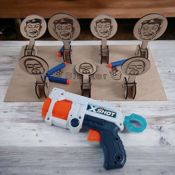 Nerf Target Svg Cut File - Etsy