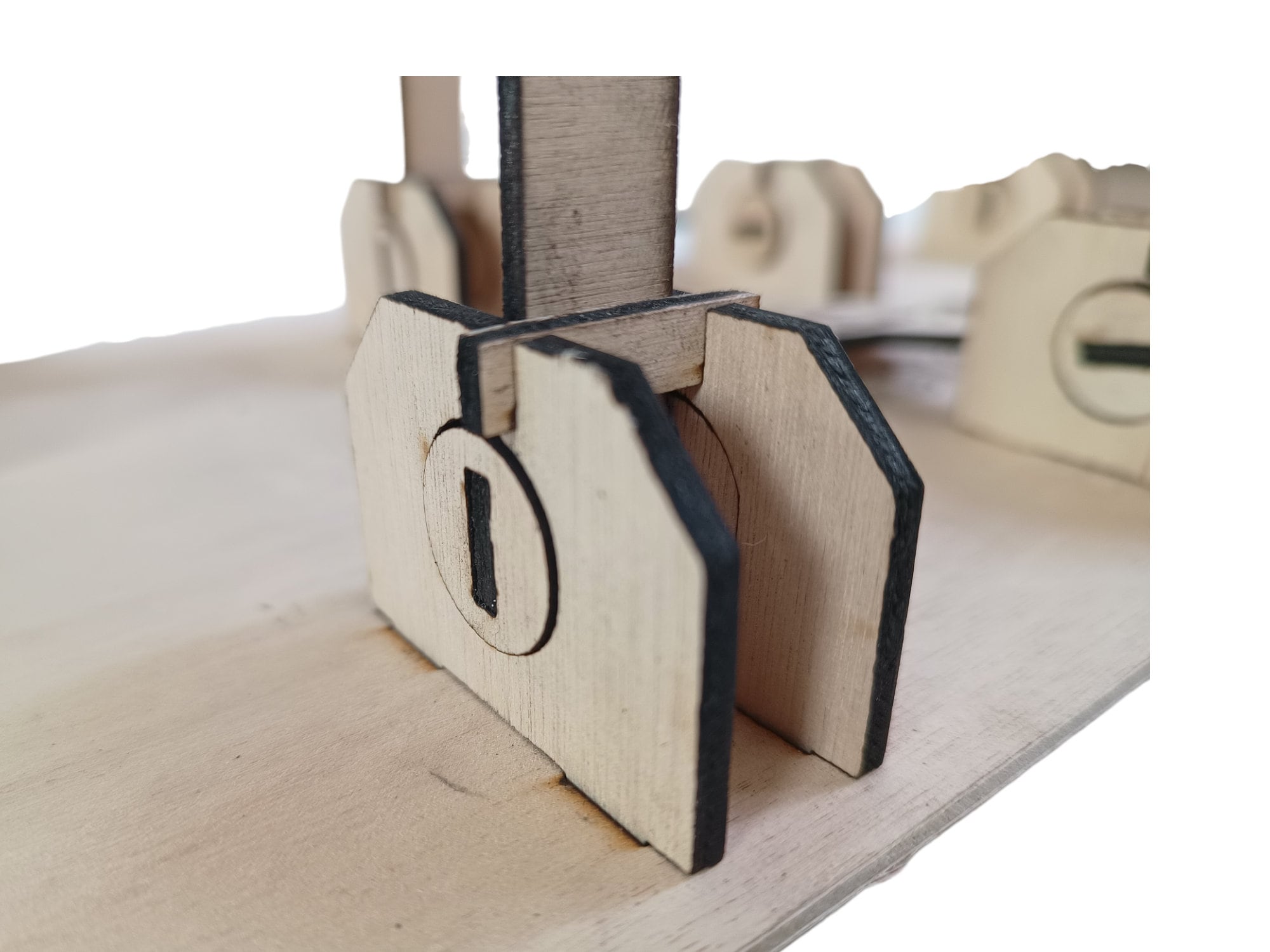 Laser Cut NERF Gun Target Board Digital Files (SVG, DXF, Lightburn) - Etsy