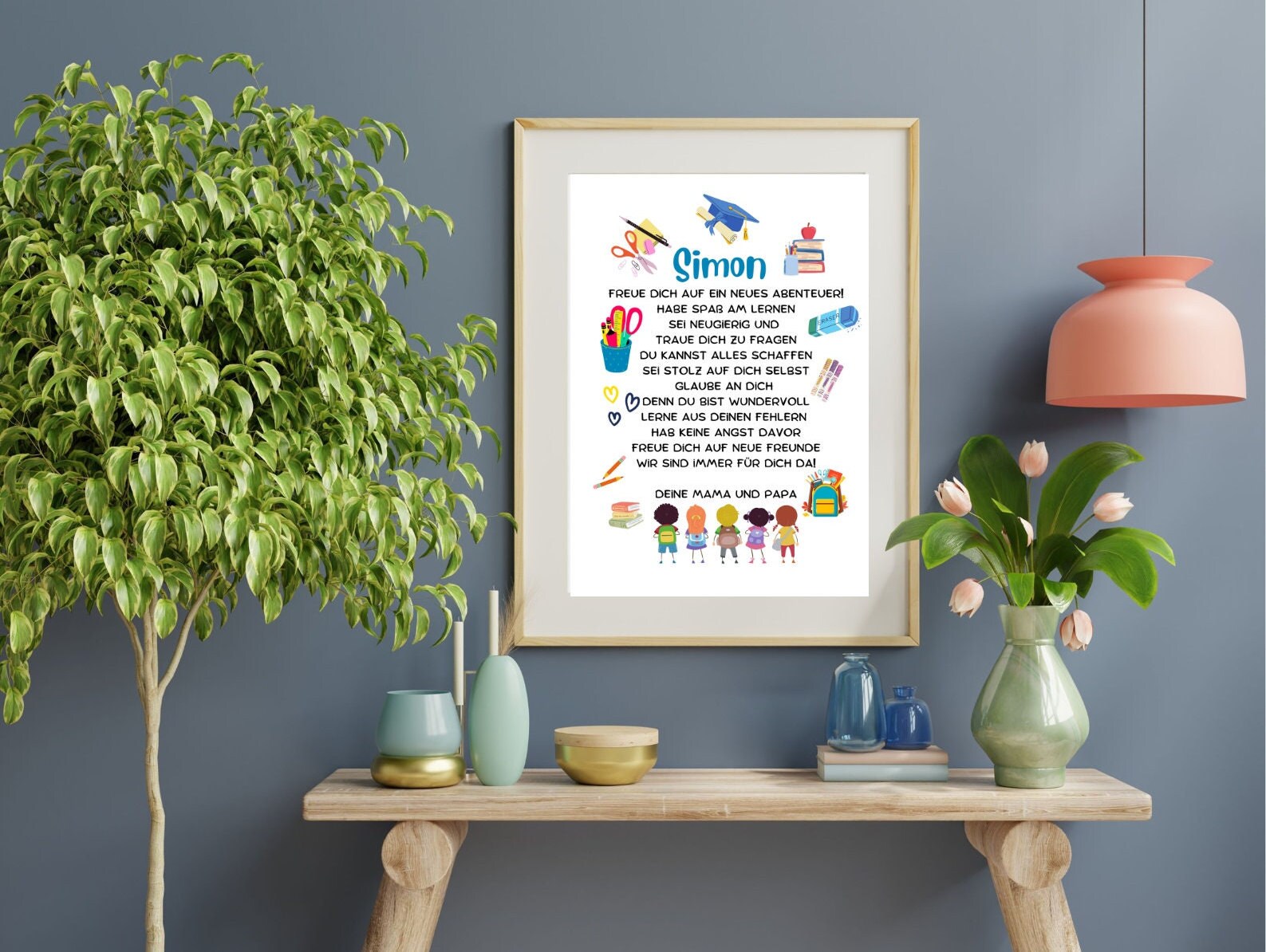Personalized Back-to-school Gift | First Day of School | Schoolchild's ...