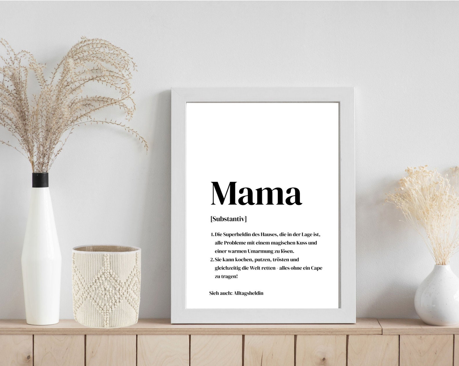 Mama Poster Definition Mama Digital File Instant Download Gift for ...