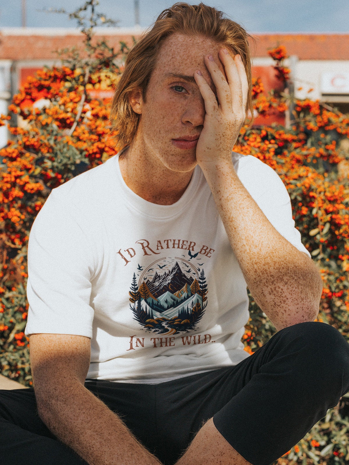 Nature T Shirt, Mountain Shirt, in the Wild, Forest T Shirt, in the ...