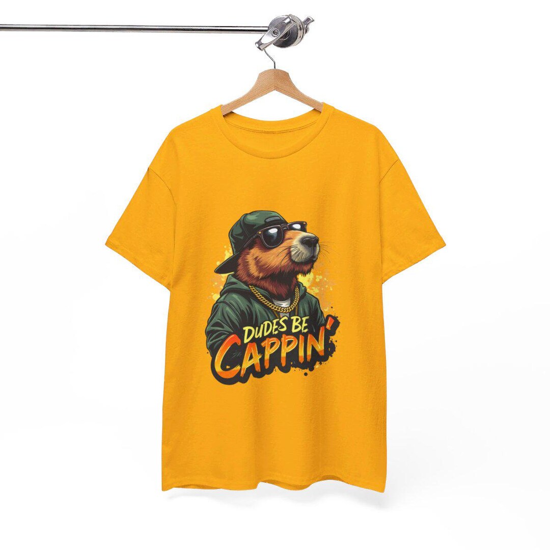 Gangster Capybara Shirt, Capybara T-shirt, Capybara Lover, Capybara Art ...