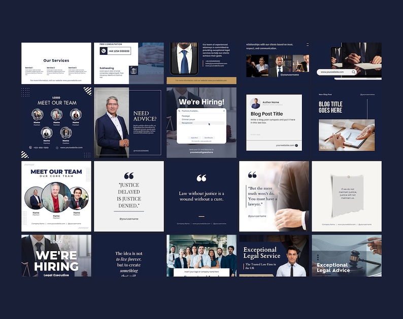 30 Canva Law Post Templates for Instagram, Facebook, Social Media ...