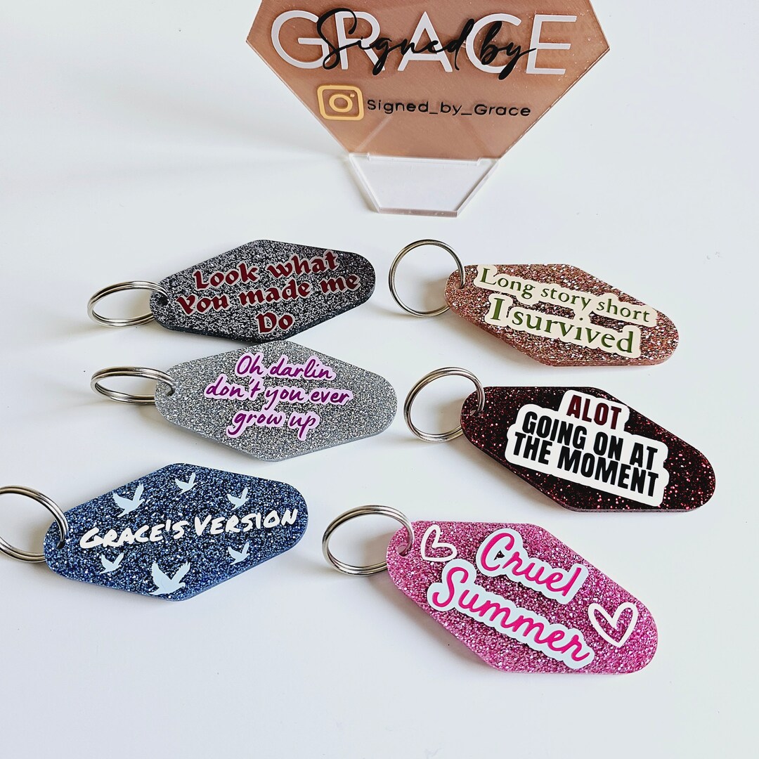 Eras Tour, Taylor Swift, Taylor Swift Keyring, Eras Tour Keyring ...